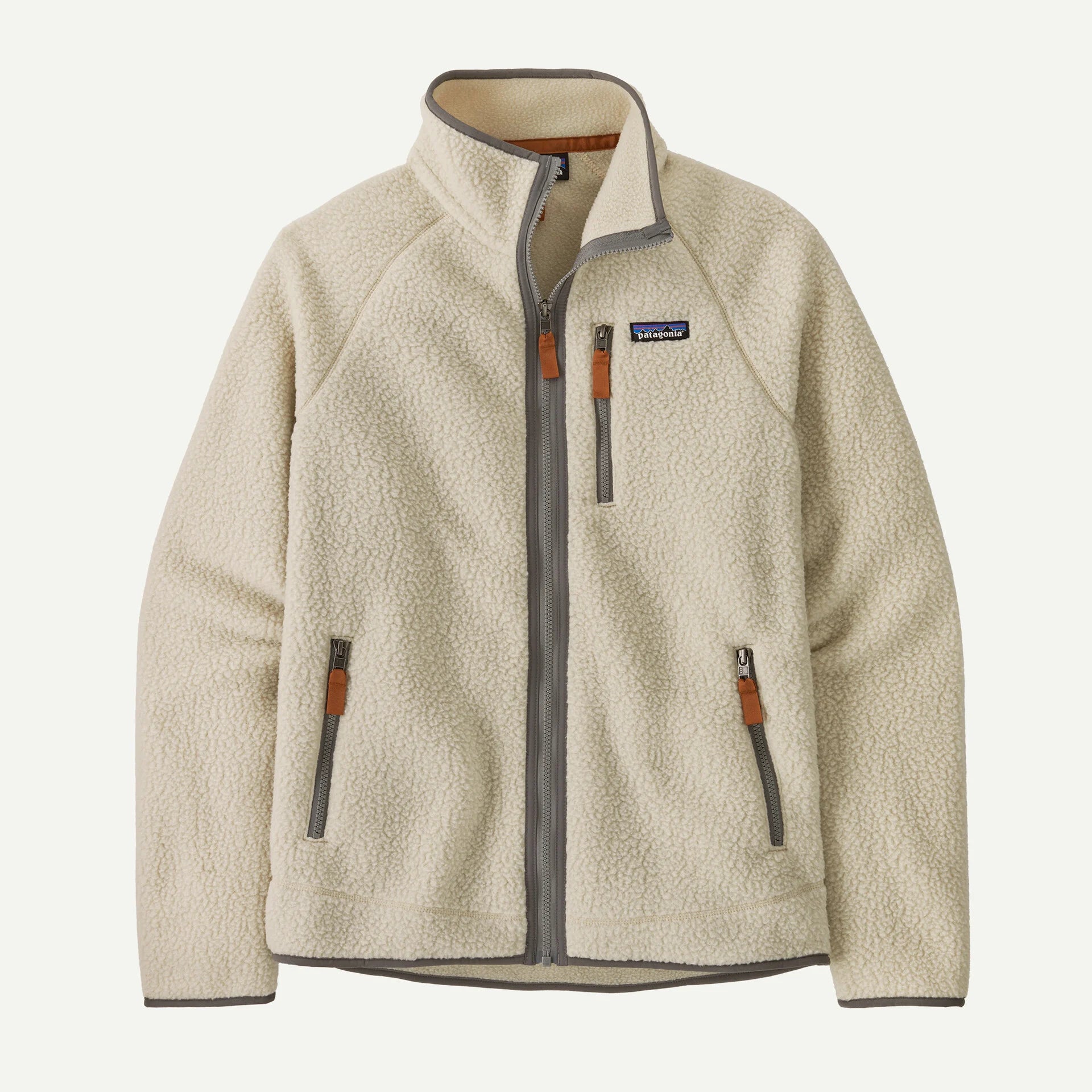 Men's Retro Pile Fleece Jacket - Pelican – Rockcity Climbing